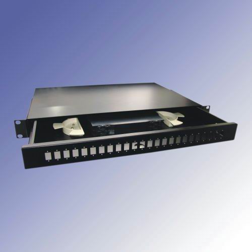 12-port ST Rack Mount Fiber Patch Panel